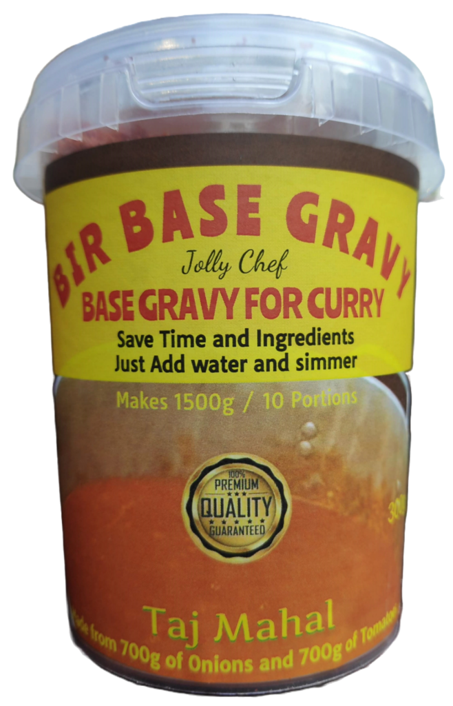 Base Gravy for Curry - BIR (British Indian Restaurant) - Jolly Chef
