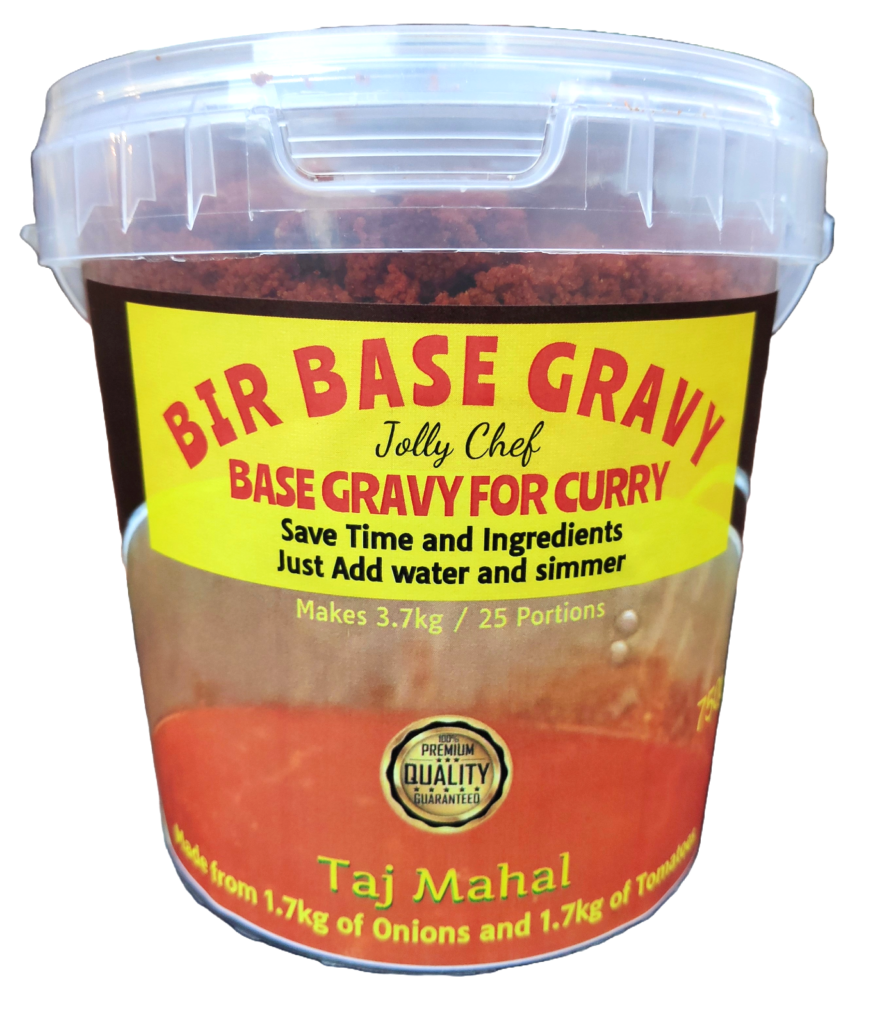 Base Gravy for Curry - BIR (British Indian Restaurant) - Jolly Chef