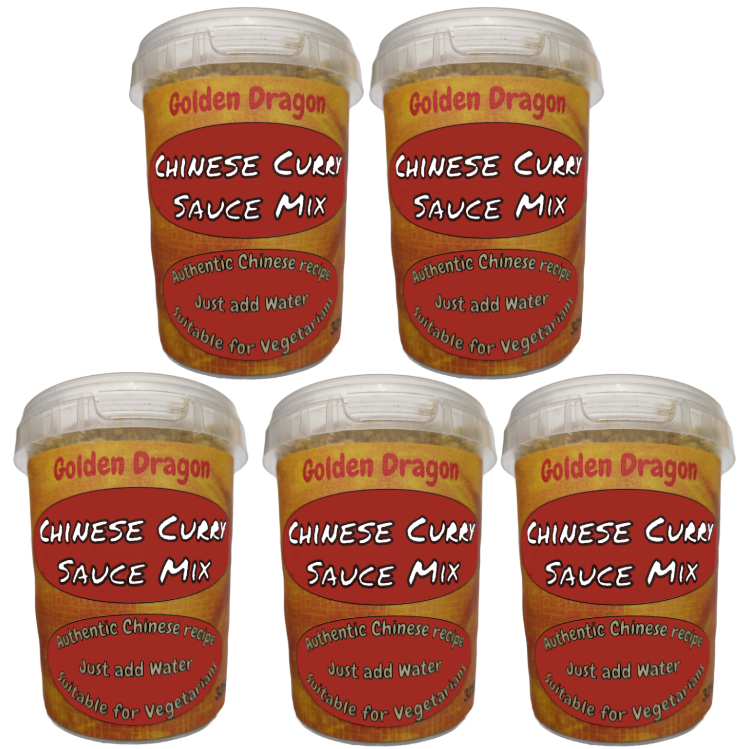 Chinese Curry Sauce, 5 x 325g tubs - Jolly Chef