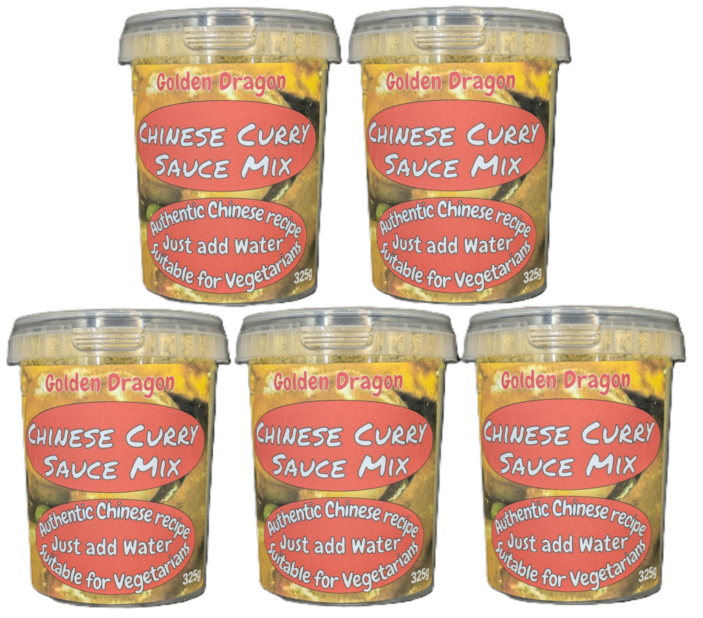 Chinese Curry Sauce, 5 x 325g tubs - Jolly Chef