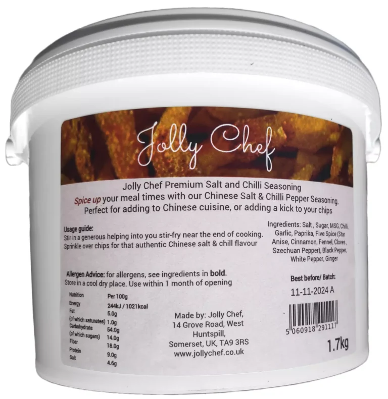 Chinese Salt Chilli Pepper Seasoning - Jolly Chef